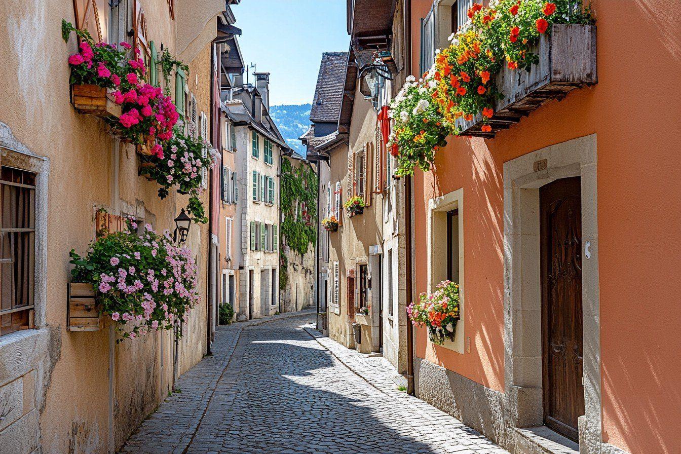À la découverte des rues piétonnes du Triangle d'Or d'Annecy